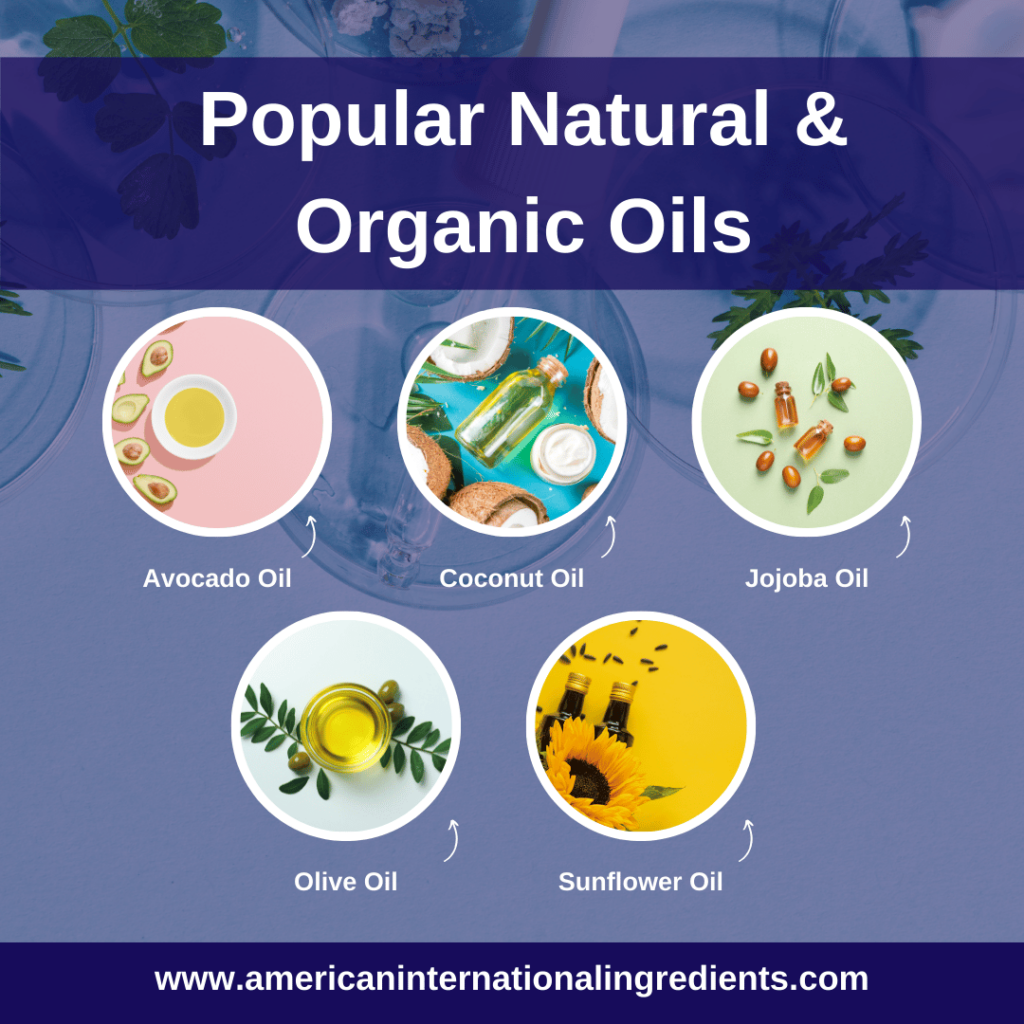 Popular Natural & Organic Oils in Cosmetic Products - Aii